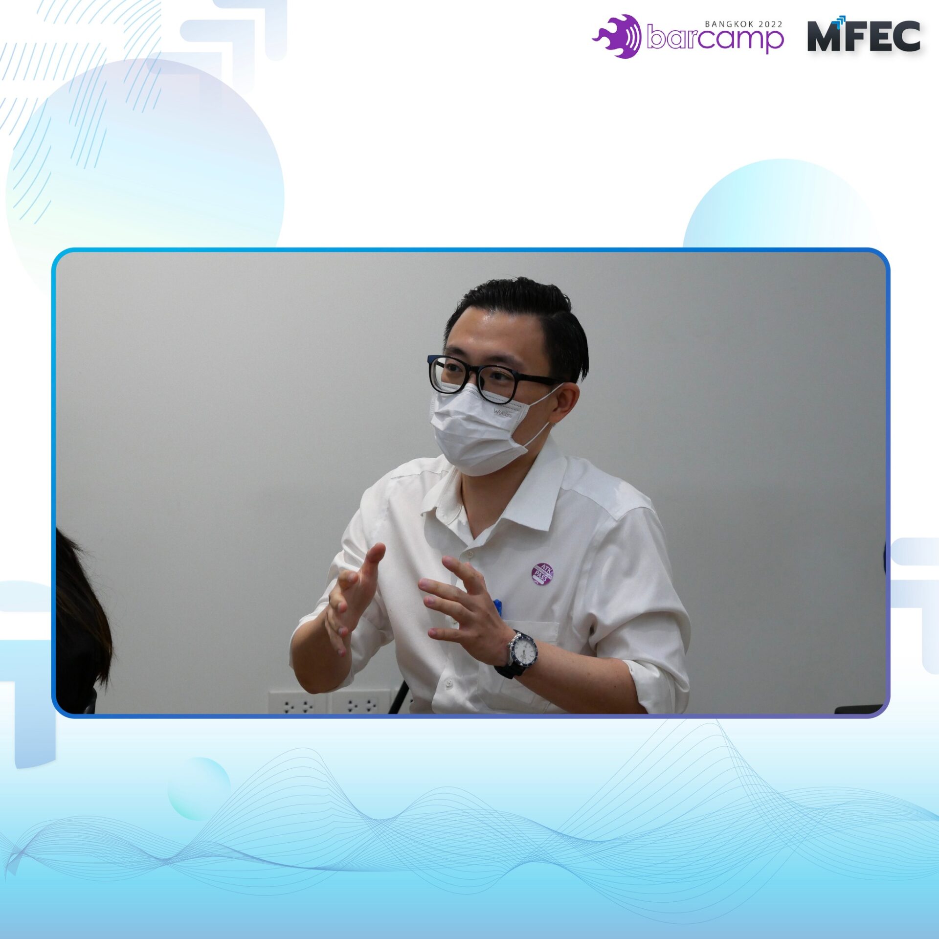 คุณวสันต์ ลิ่วลมไพศาล Chief Technology Officer, MFEC ร่วมงาน Barcamp Bangkok 2022 - MFEC | The ...