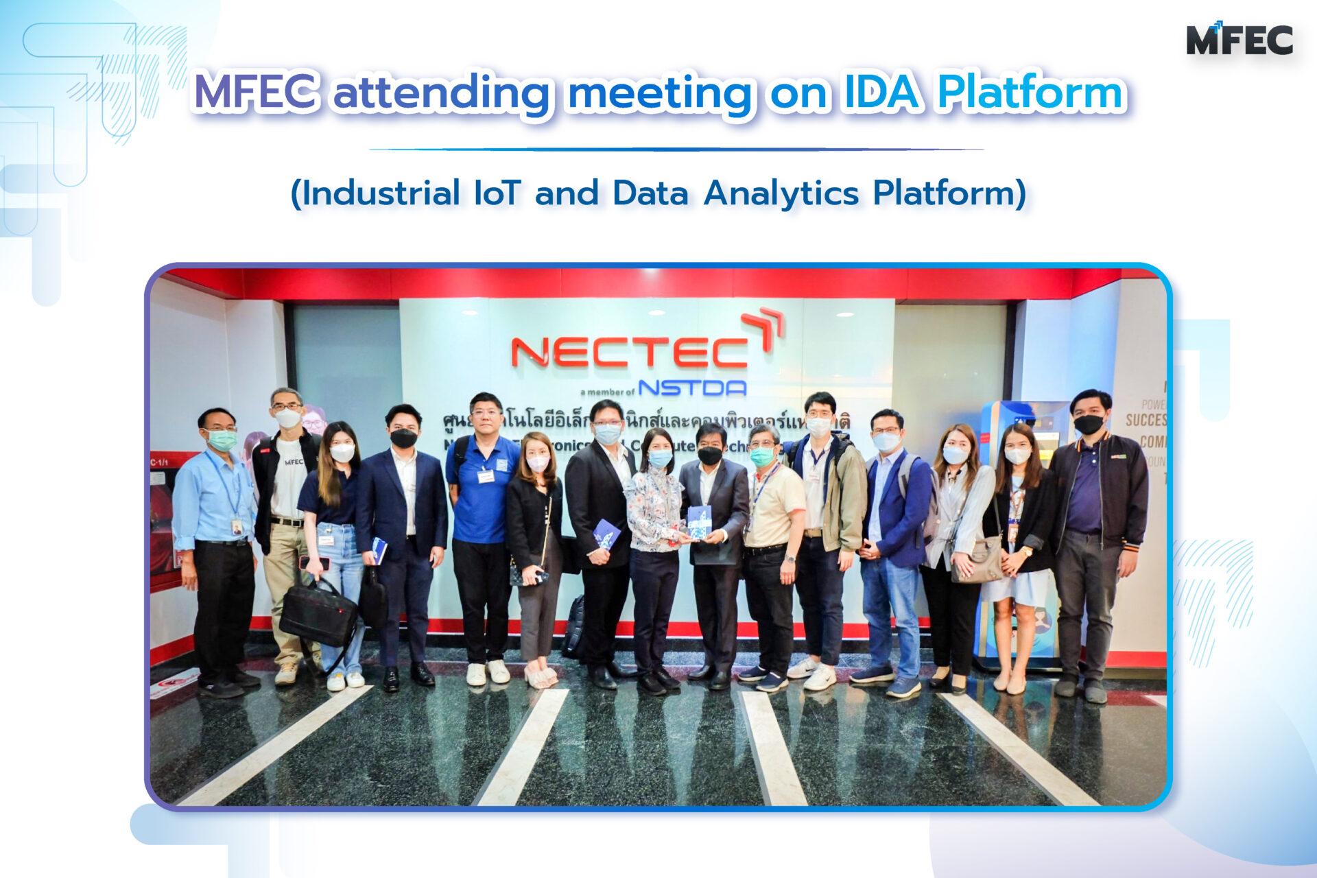 Mfec Attending Meeting On Ida Platform Industrial Iot And Data Analytics Platform Mfec The