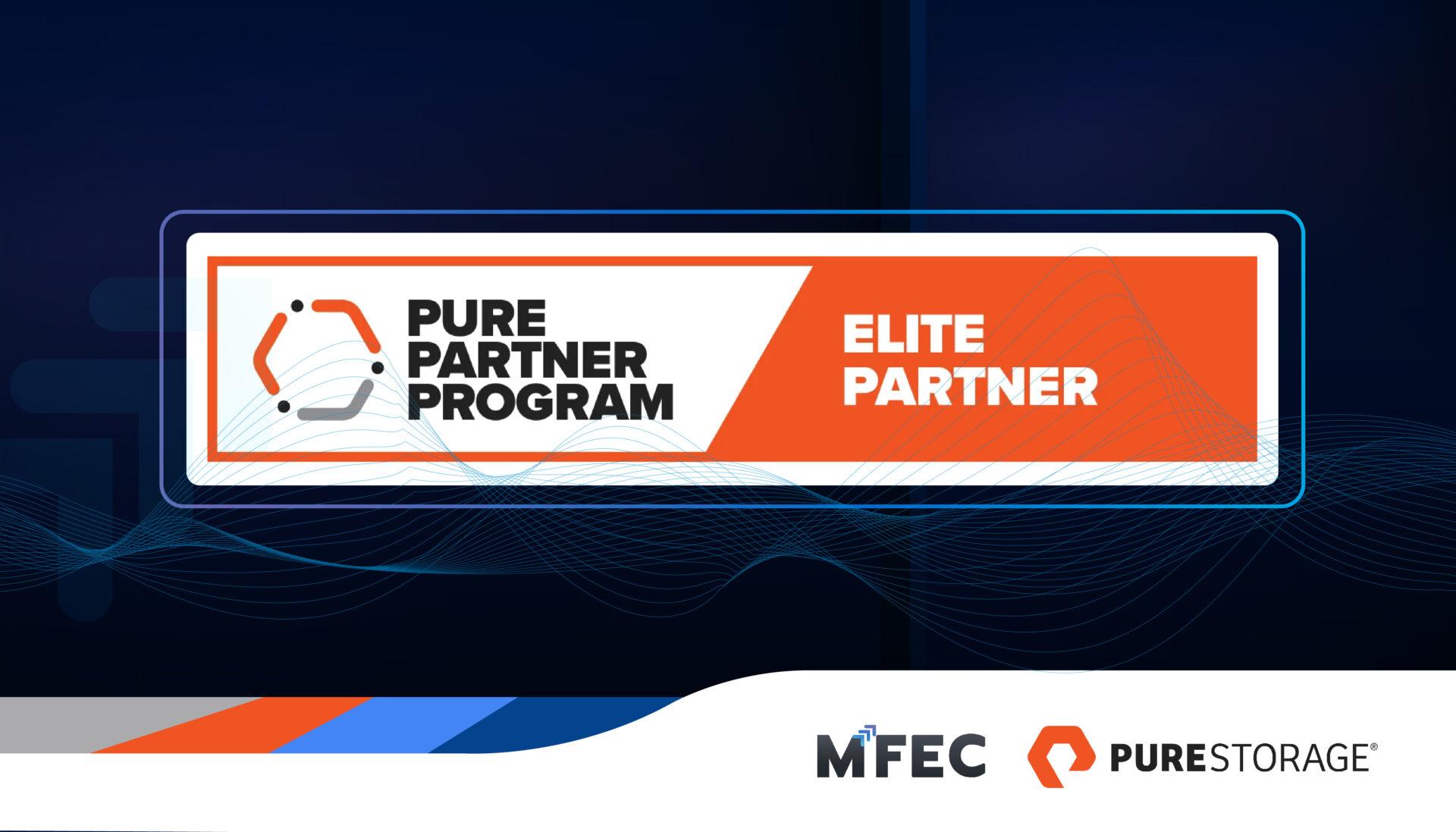 MFEC Achieves Elite Partner Status with Pure Storage, a First in the IT ... MFEC Achieves Elite Partner Status with Pure Storage, a First in the IT ...