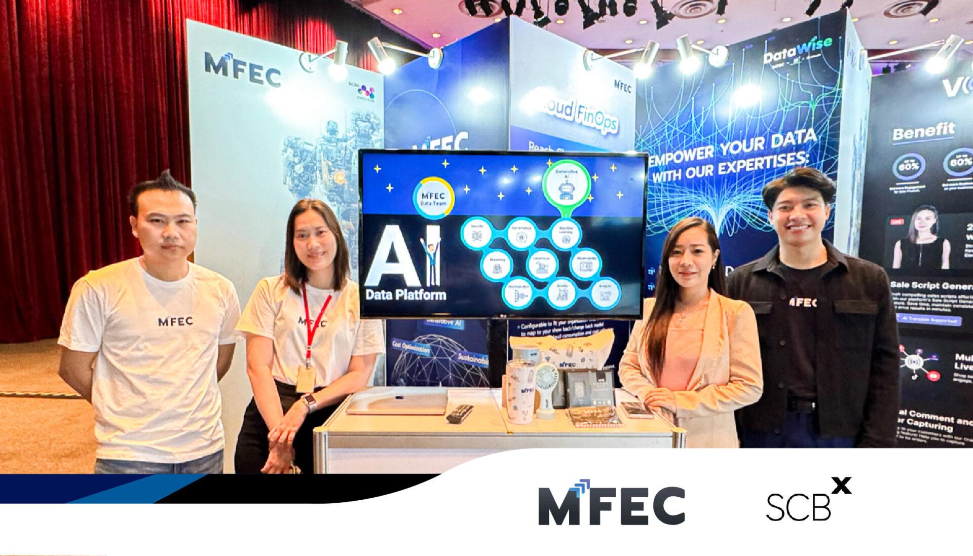 MFEC Showcases Its Innovations at “SCBX AI Expo 2024” - MFEC | The Leading Tech Company in Thailand