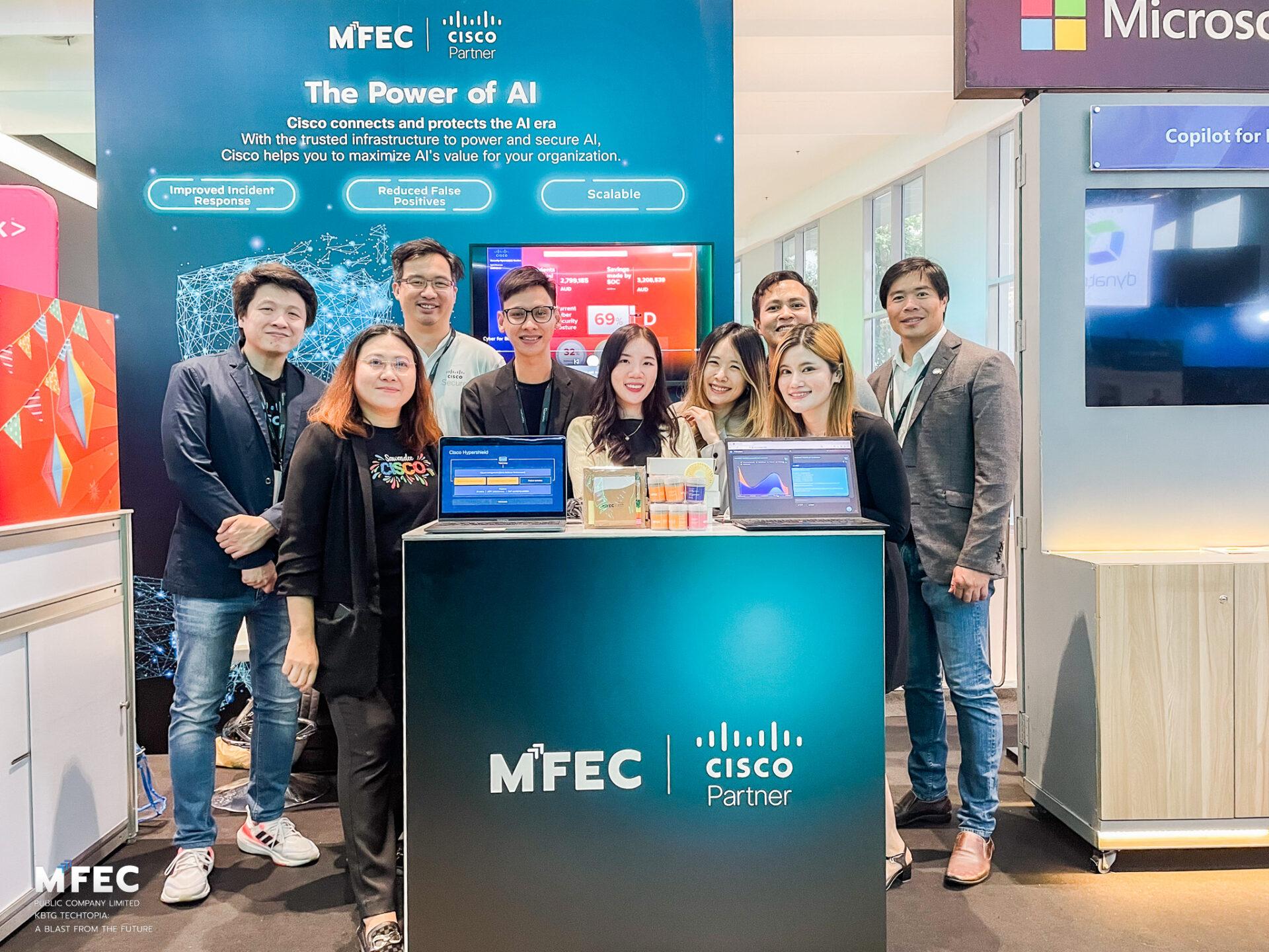 MFEC พร้อมกับ Cisco ได้รับเชิญออกบูธในงาน KBTG Techtopia: A Blast From the Future - MFEC | The ...