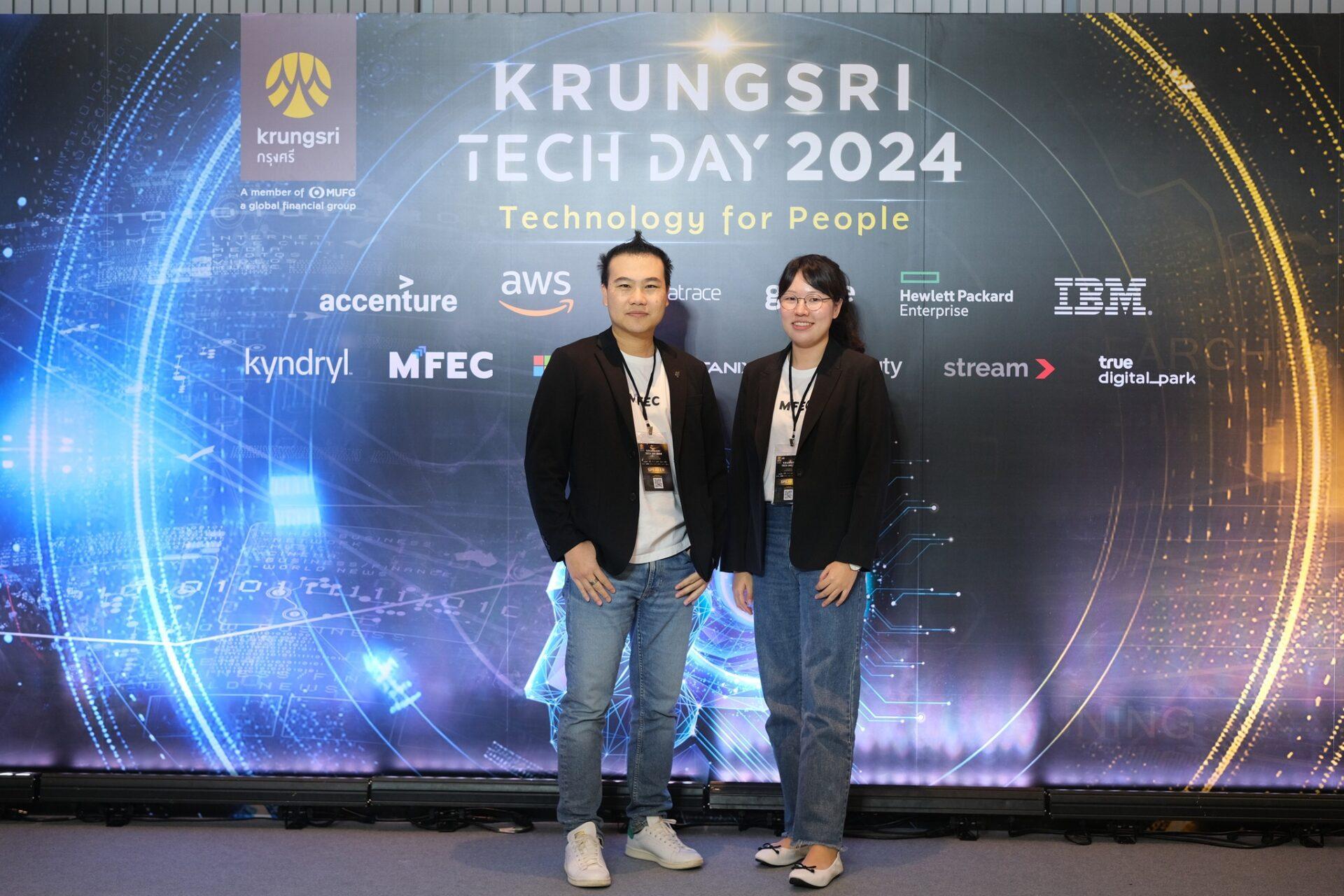Datawise Exhibited At Krungsri Tech Day 2024 Technology For People Mfec The Leading Tech