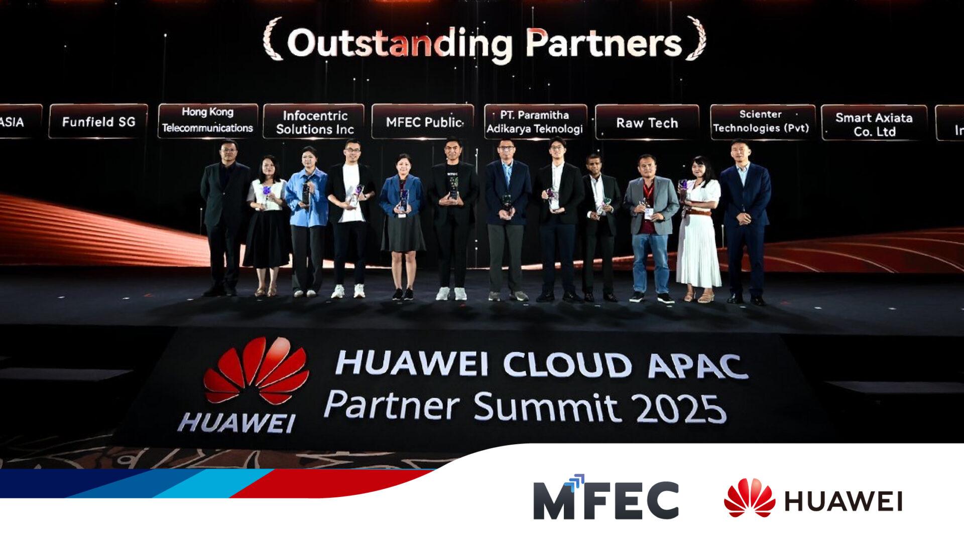MFEC Wins Huawei Cloud Outstanding Partner of the Year 2025 and ...